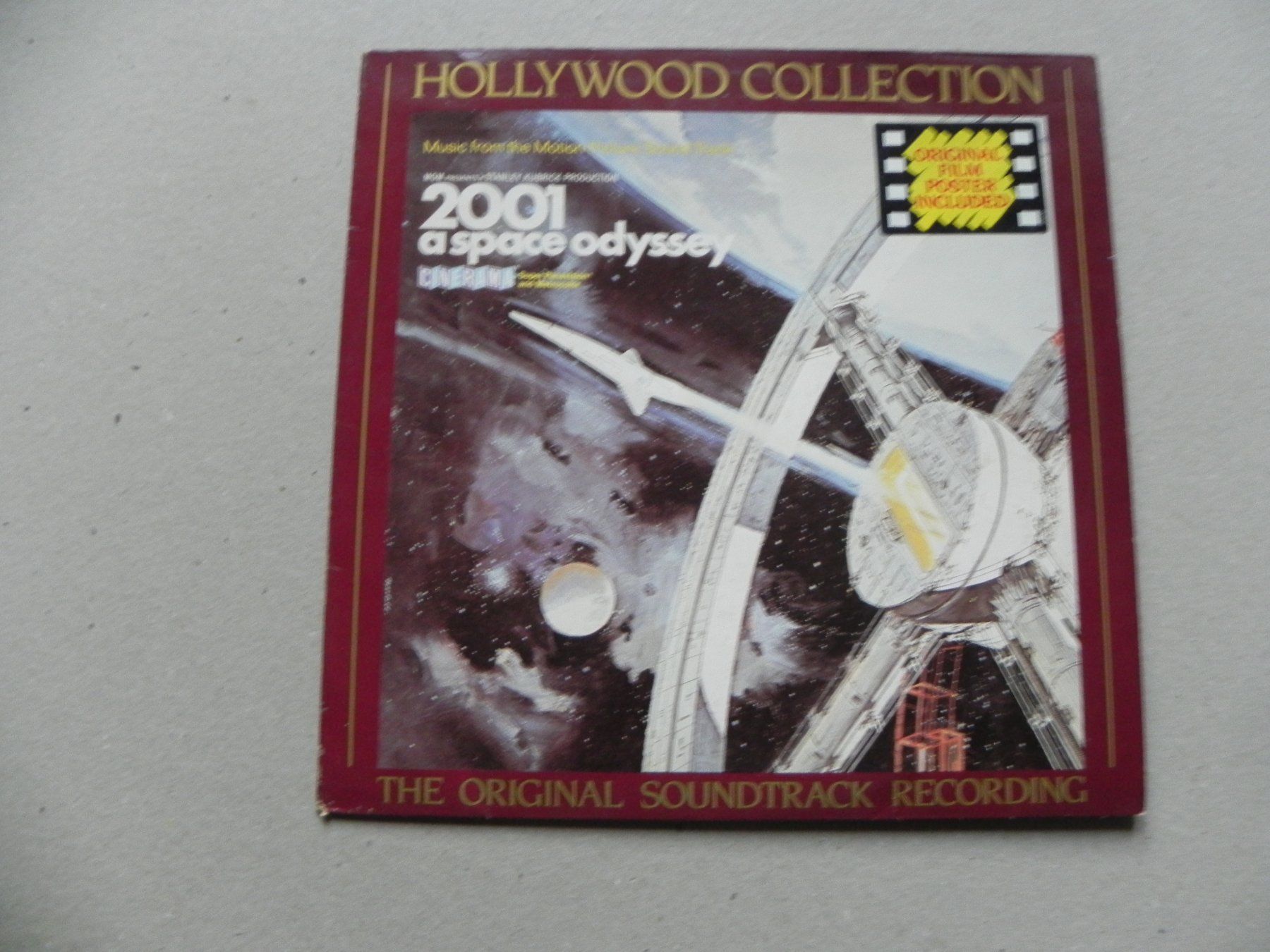 LP Film Soundtrack 1968/1982 mit Poster 2001 a Space Odyssey (Gebraucht ...
