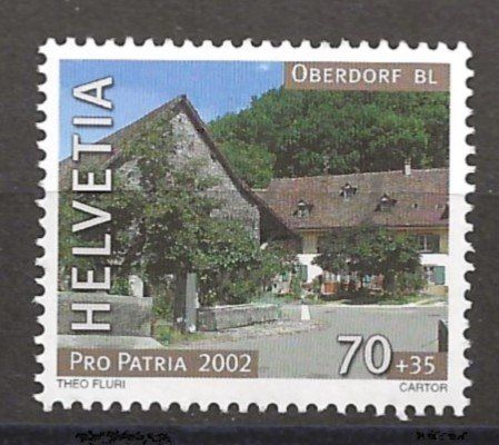 Briefmarken Schweiz 2002 P.Patria Mi 1790 Z B276 ** (Neu (gemäss Beschreibung)) in Susten für ...