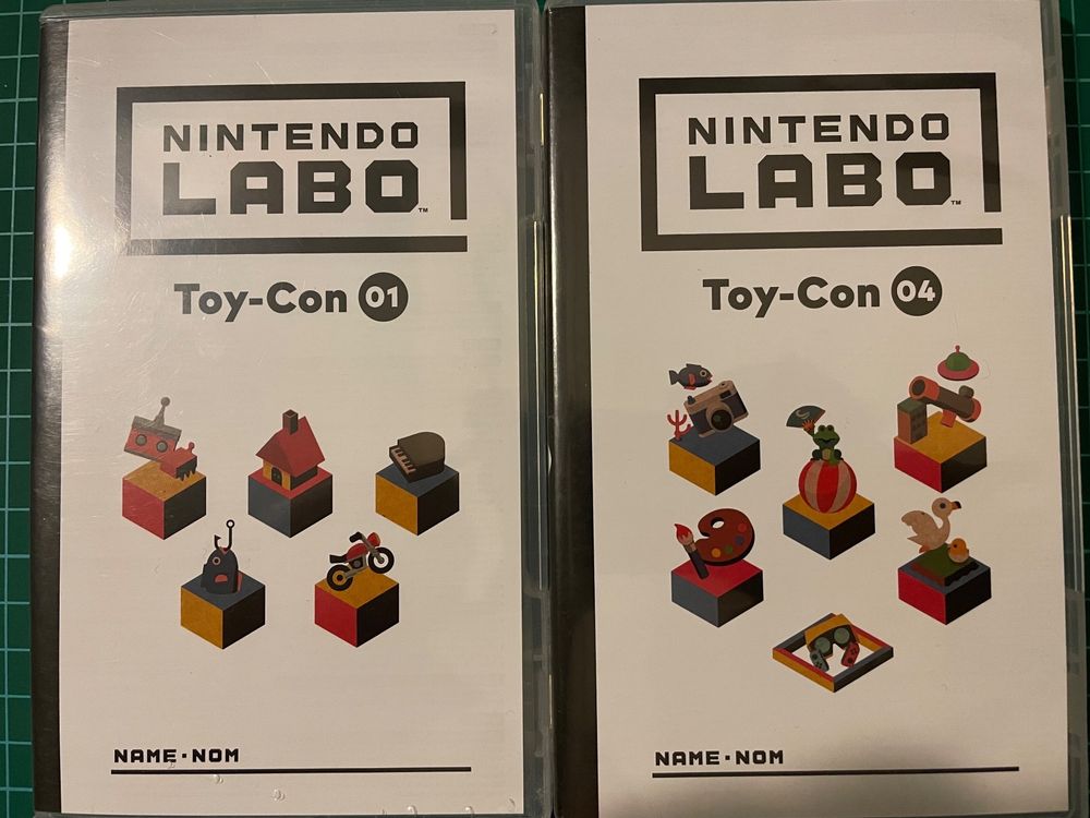 Nintendo Labo 01 + 04 | Kaufen auf Ricardo