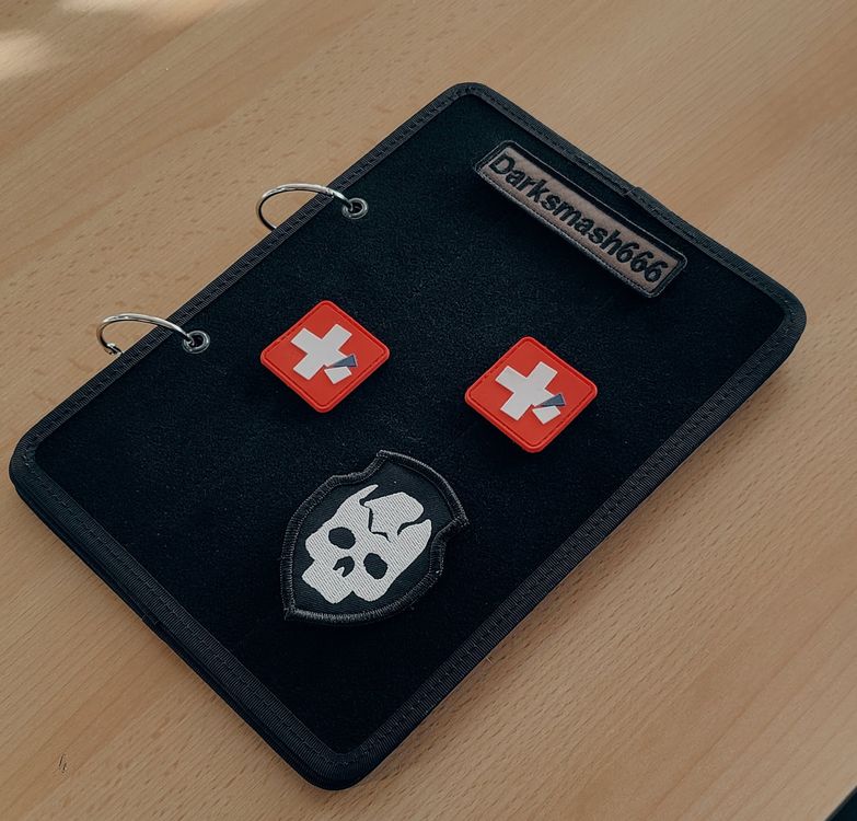 Aufnäher-Sammelbuch - Patch-Album (Neu und originalverpackt) in ...