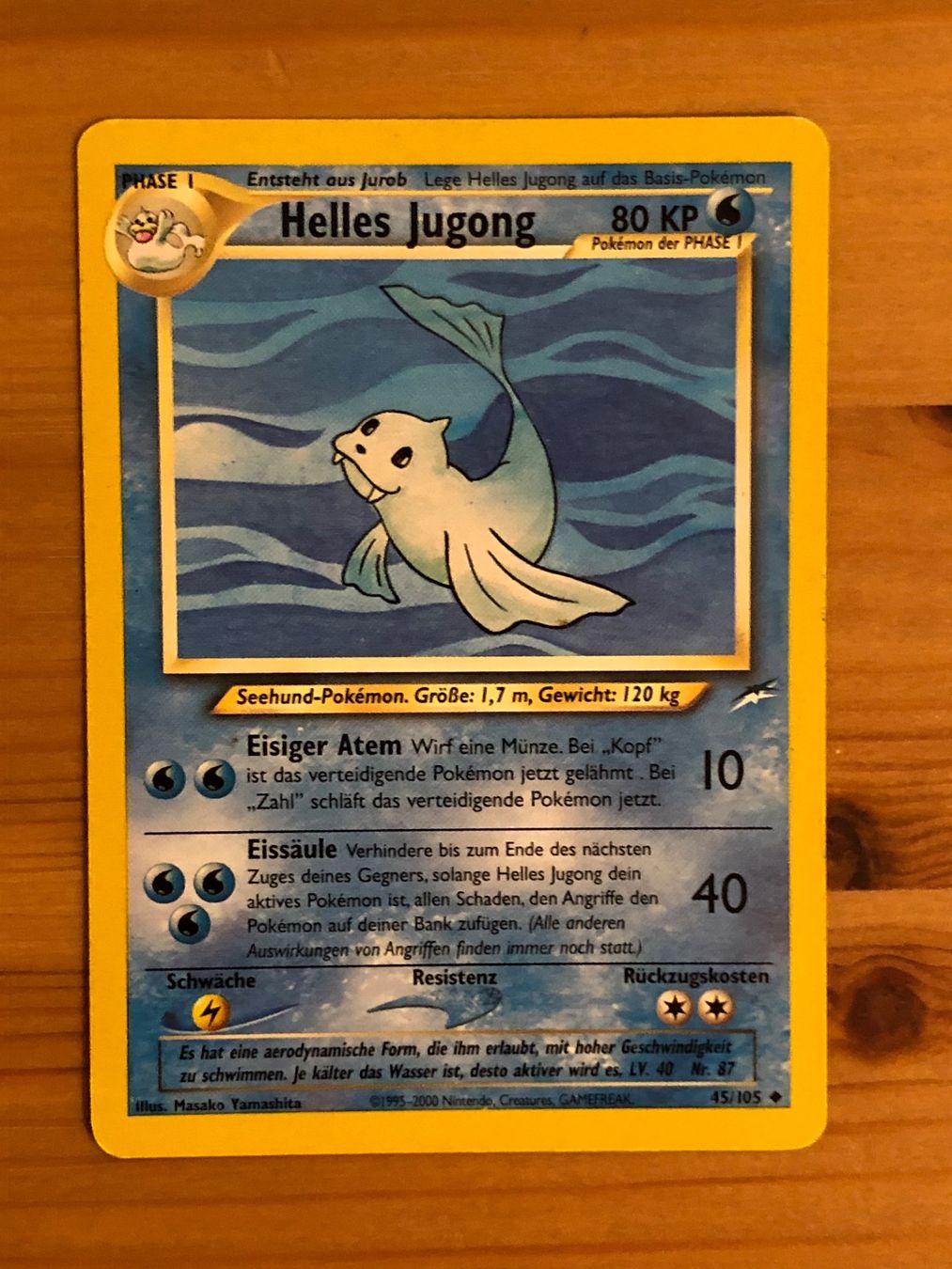 Pokémon DE - Neo Destiny (2002) Helles Jugong 45/105 (D'occasion) à ...