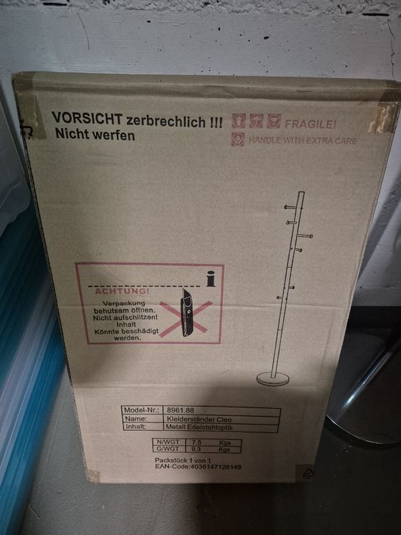Kleiderständer Metall Edelstalloptik NEU (Neu und originalverpackt) in Meggen für CHF 20 – nur ...