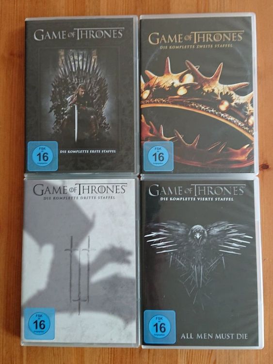 GAME OF THRONES Staffel 1 bis 4 + 6 auf DVD | Kaufen auf Ricardo