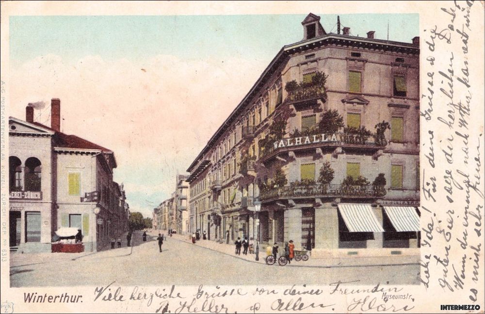 Winterthur ZH // 1908 Hotel Walhalla // Sommer (Gebraucht) in Basel für ...