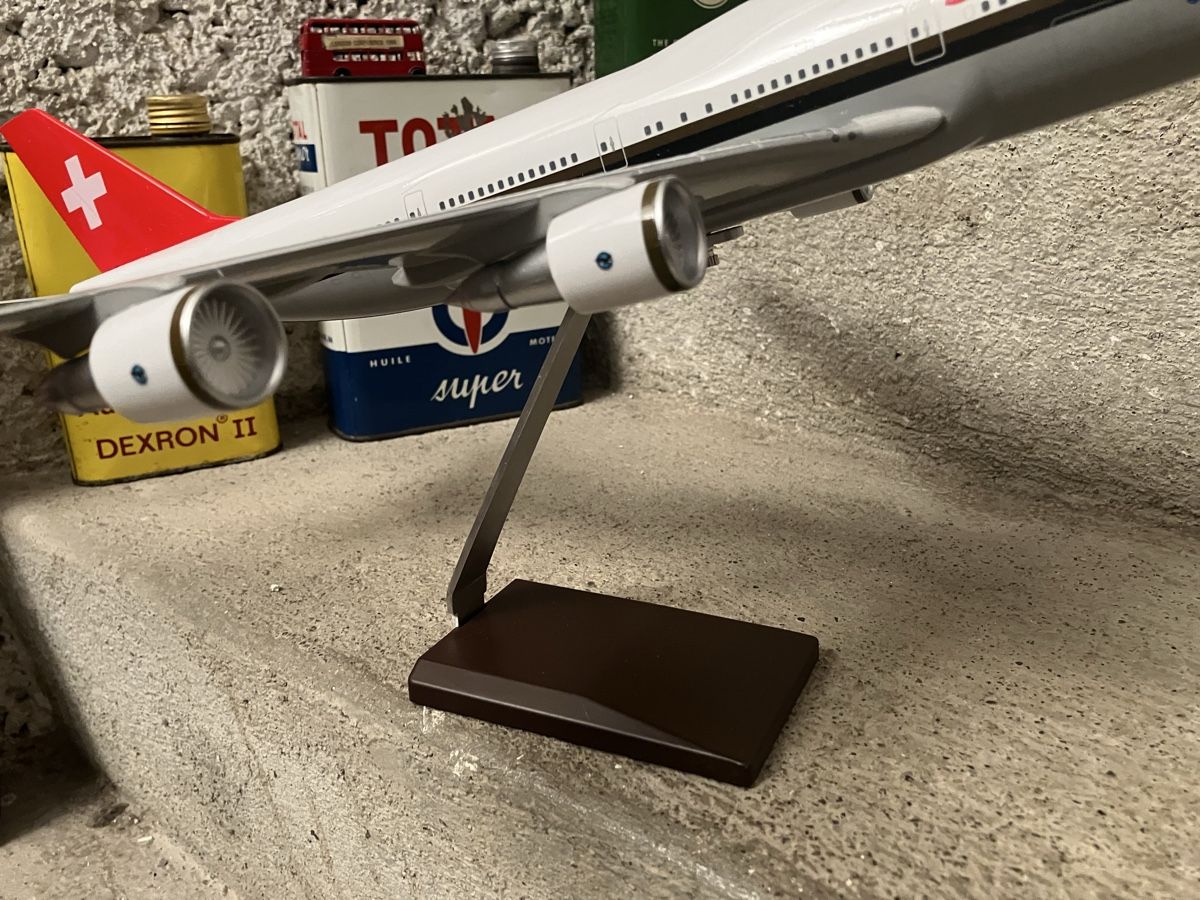 Swissair Boeing 747 Large Model! Zürich HB-IGF (Neu (gemäss ...