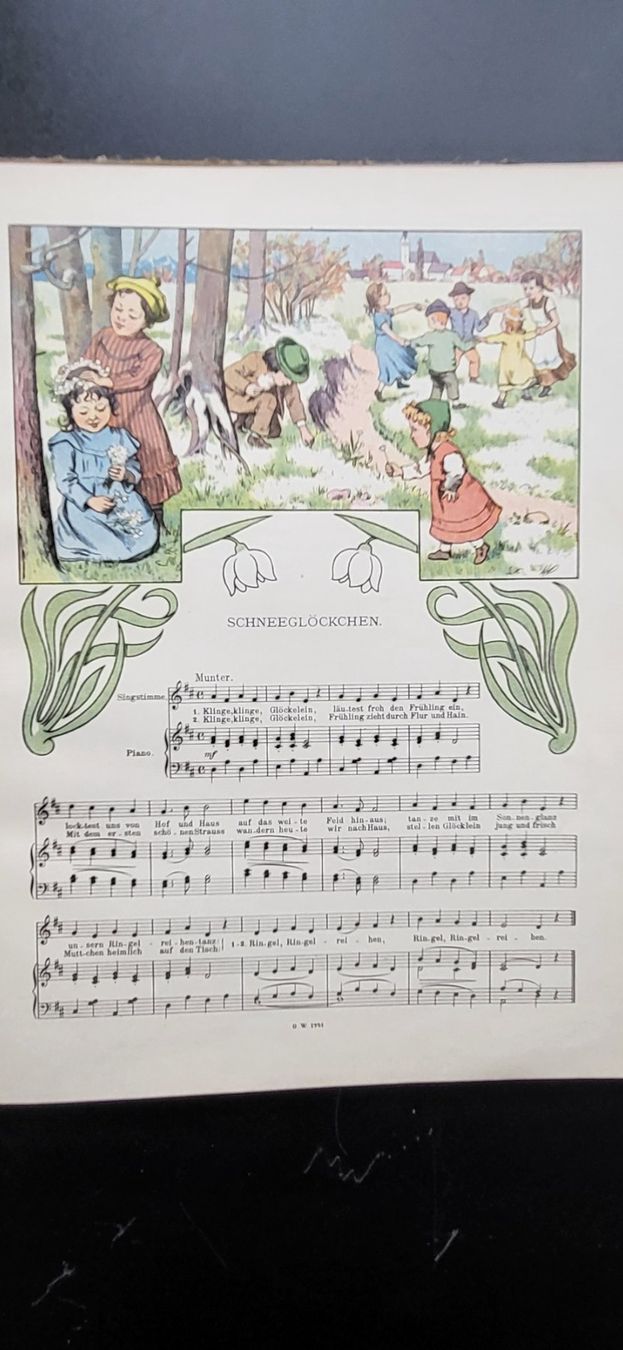 Antikes Kinderbuch "Das Kind in Lied und Bild" (Gebraucht) in wila für ...