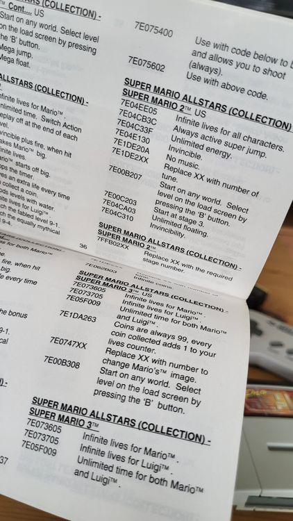 SNES Zubehör / Gameboy / JAP+US / Cheat Code Action Replay (Gebraucht ...