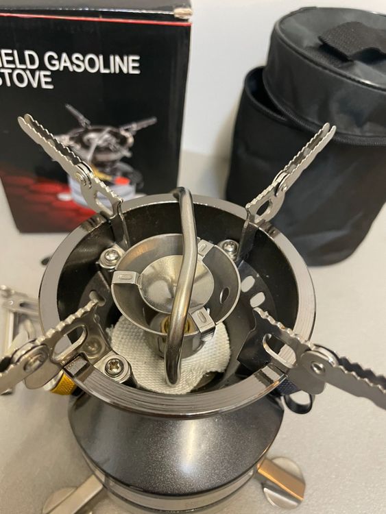 Benzinkocher Campingkocher Réchaud Dual Fuel Benzin Kocher (Neu und ...