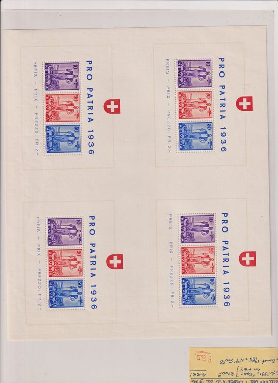 Grossbogen in LUXUS erhaltung ! postfrisch** ohne Knitter ! (Gebraucht ...