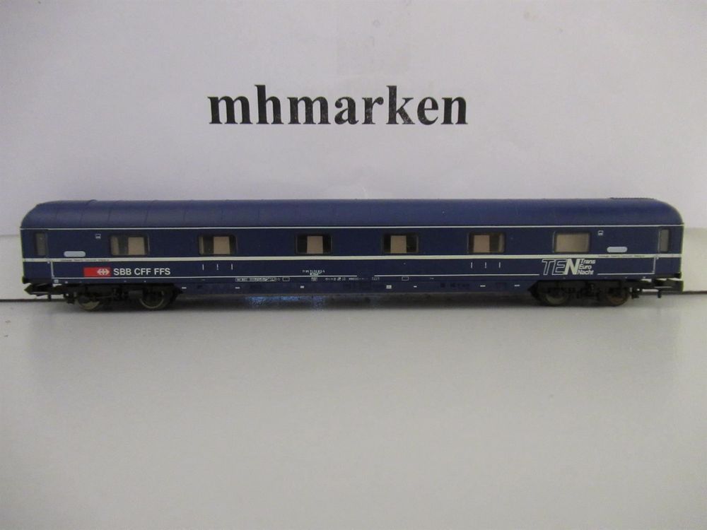 Minitrix 13384 SBB TEN Schlafwagen N (Gebraucht) in Basel für CHF 20 ...