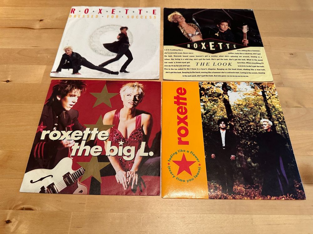 ROXETTE tolle rare Single Sammlung 80's The look Top Hit (D'occasion) à Basel pour CHF 14.9 ...