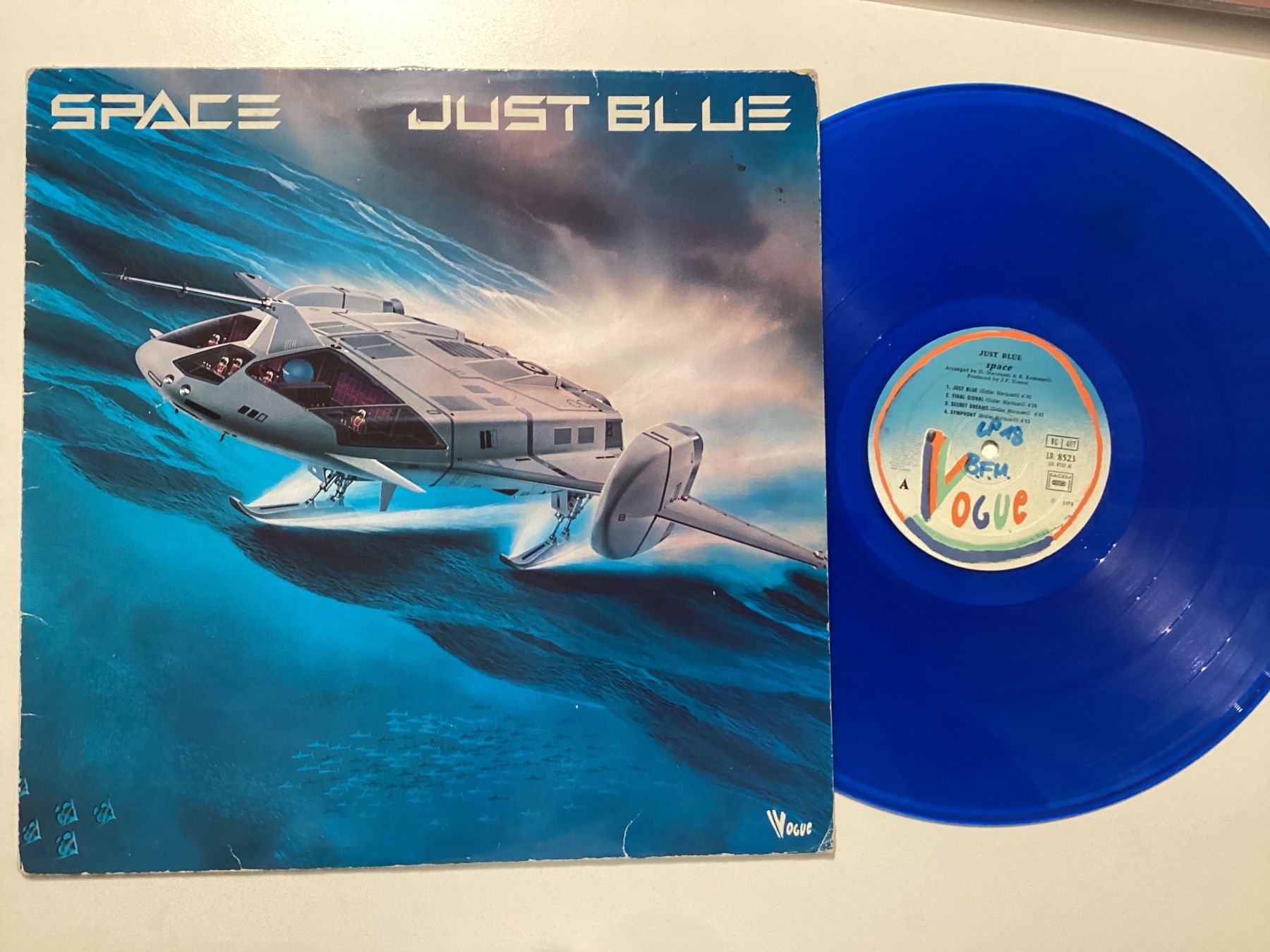Space LP - Just Blue (WOC / WOL / blaues Vinyl) (Gebraucht) in ...