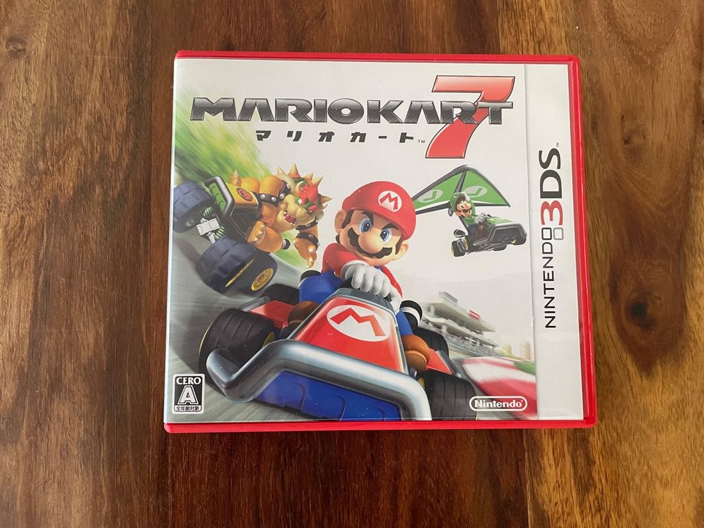 Nintendo 3DS Mario Kart 7 Japanische Version (Gebraucht) in Schliern b ...