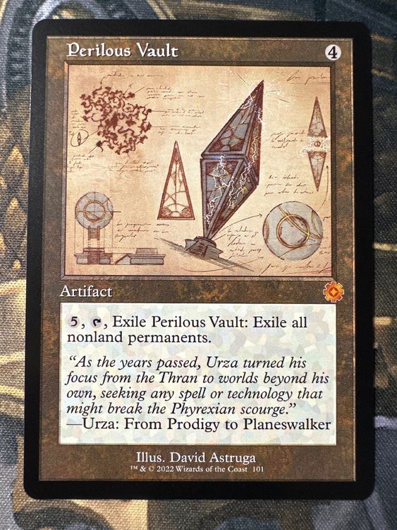 Perilous Vault #101 Retro Frame Artifacts (Neu (gemäss Beschreibung ...