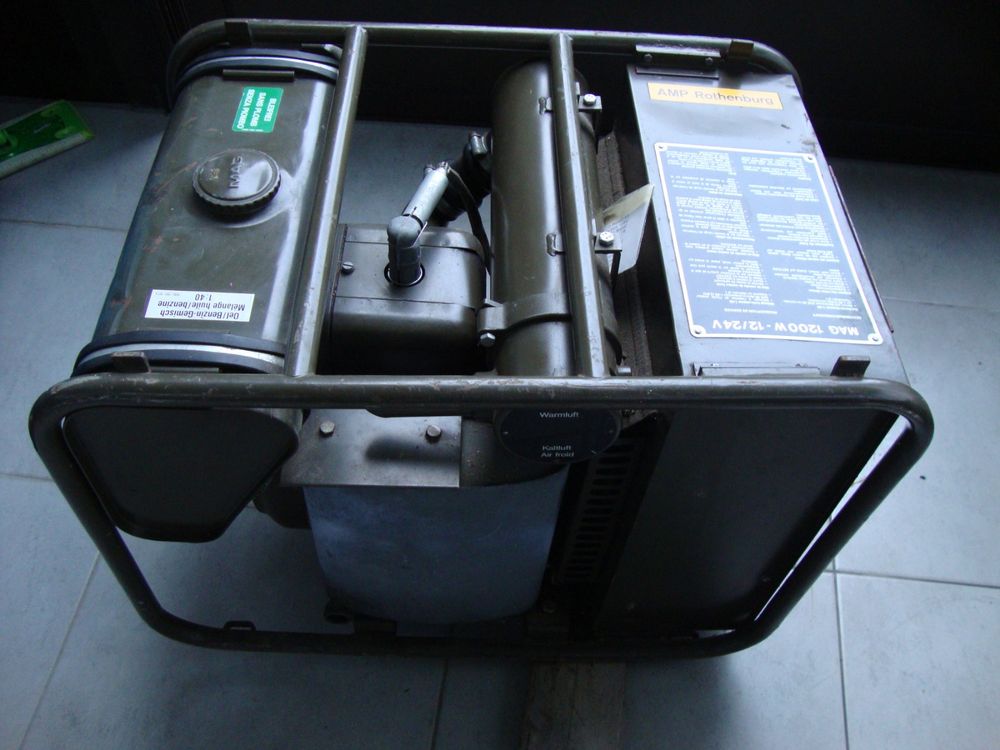 Militär Stromerzeuger Generator MAG 1200W-12V (Gebraucht) in ...