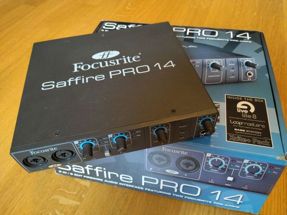 Focusrite Saffire PRO 14 | Kaufen auf Ricardo