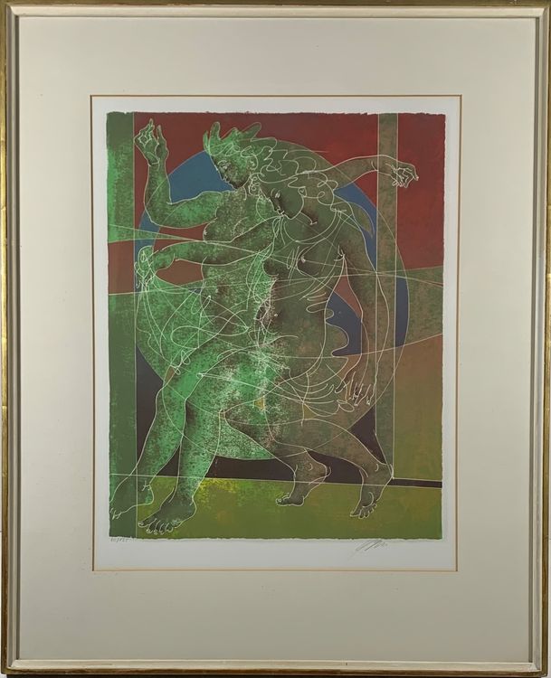 Hans Erni (1909-2015) grosses Lithographie Handsigniert (Gebraucht) in Root für CHF 255 – mit ...