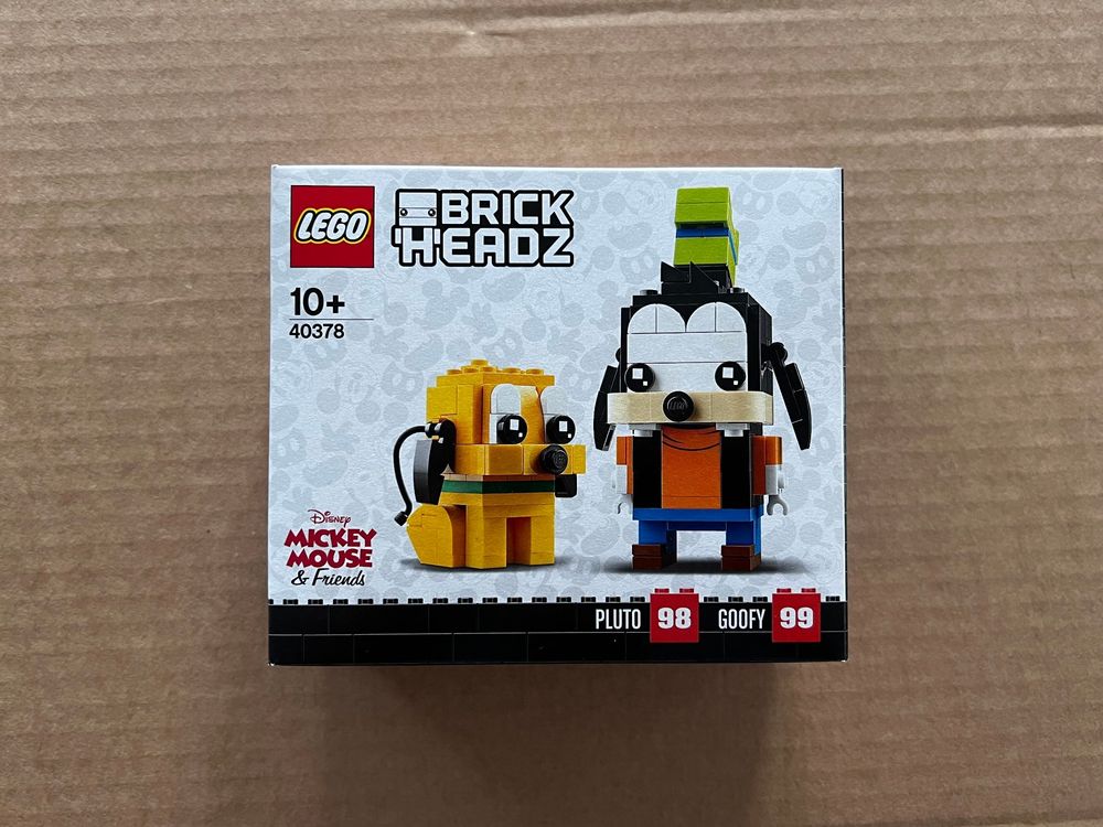 Lego Brickheadz Goofy & Pluto (40378) (Neu und originalverpackt) in ...