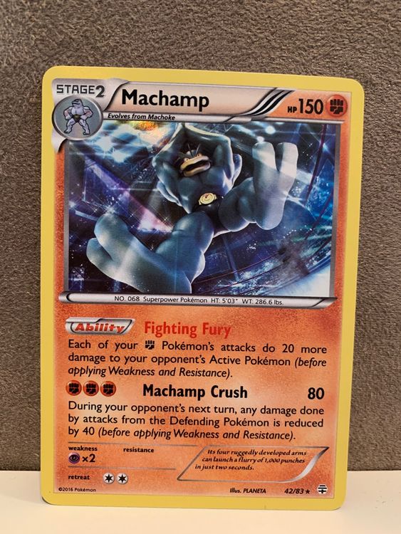 Pokemon Machamp Holo Rare Generations ENG 42/83 | Kaufen auf Ricardo