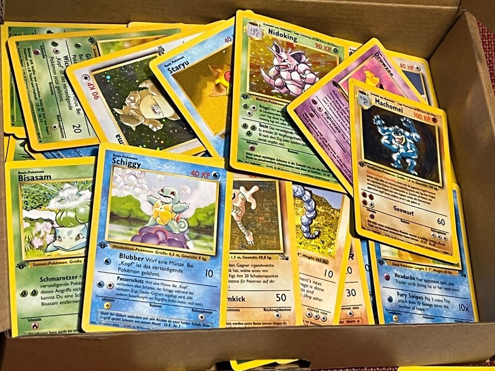 Alte Pokemon Karten Sammlung (Gebraucht) in Schmerikon für CHF 358 – mit Lieferung auf Ricardo ...
