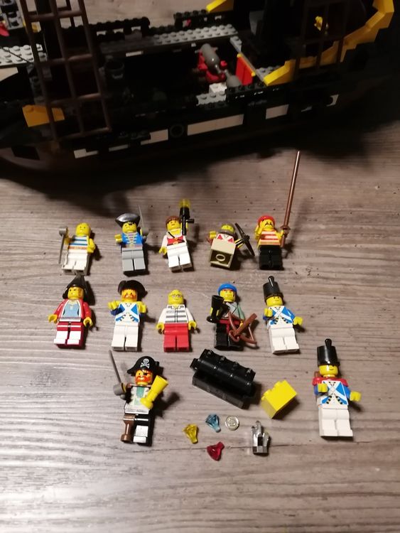 ALTE LEGO SAMMLUNG PIRATEN, PIRATENSCHIFF MIT FIGUREN | Kaufen auf Ricardo
