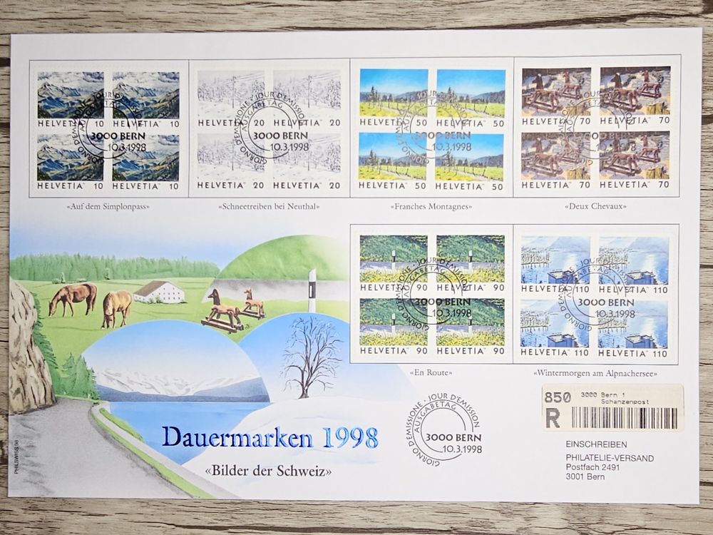 CL15 Enveloppe + Timbre 1998 Grand Format | Kaufen auf Ricardo