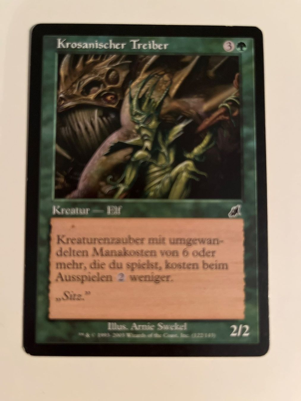 1 x Krosanischer Treiber - Magic: The Gathering - MtG (Gebraucht) in ...
