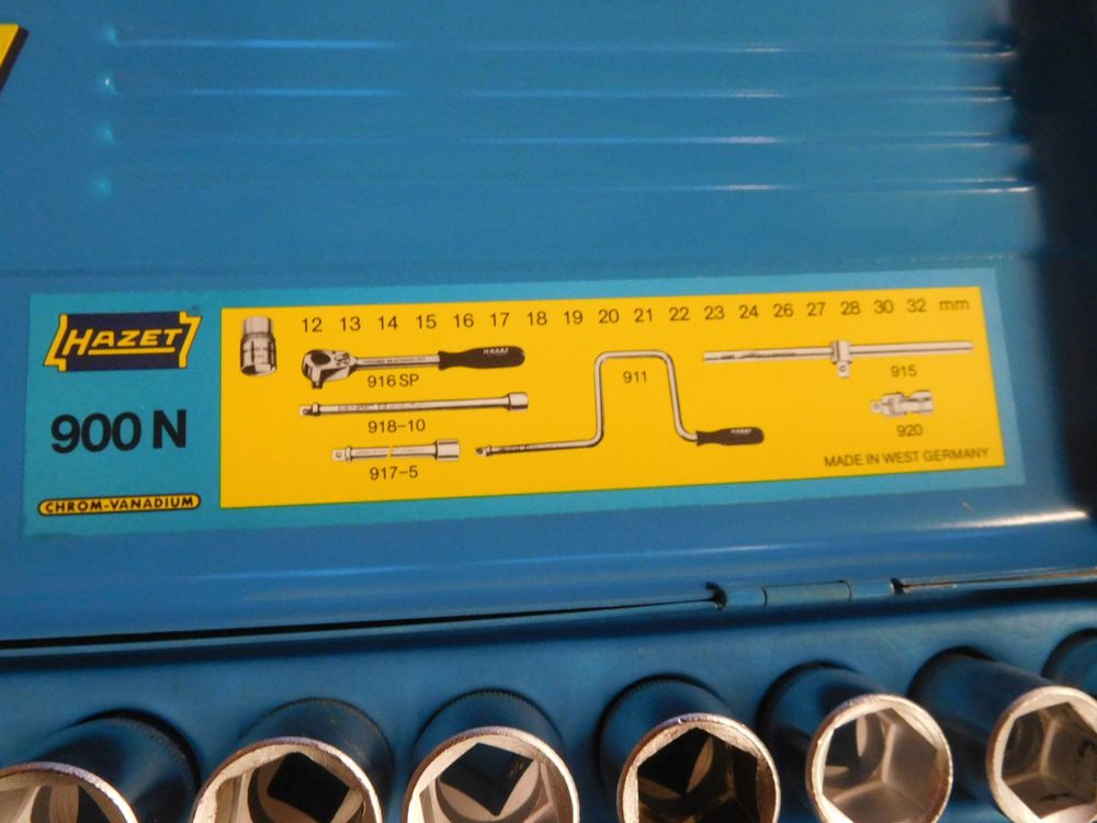Ratschenset, Steckschlüssel 1/2 Zoll, Hazet Neu | Kaufen auf Ricardo