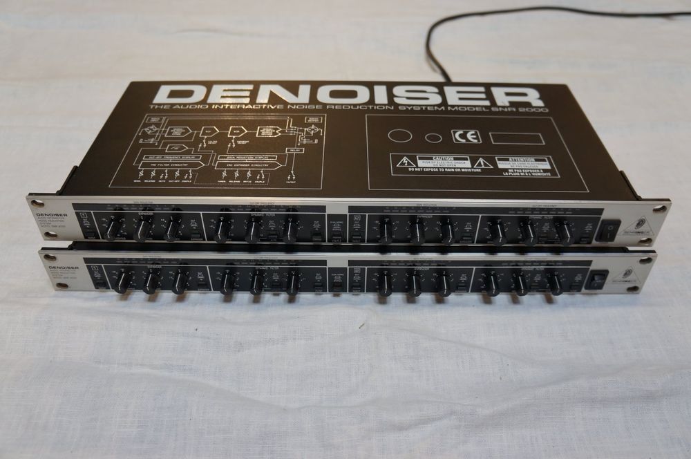 2x Behringer Denoiser SNR-2000 - Noise Reduction System (Gebraucht) in Brügg BE für CHF 100 ...