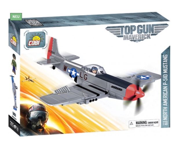 Cobi Army Planes 5806 Top Gun Maverick Mustang P-51D (Neu und ...
