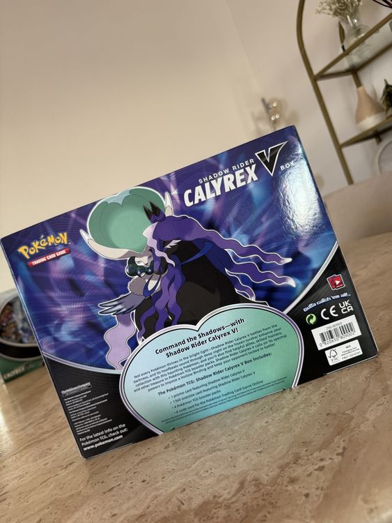 Pokémon TCG – Shadow Rider Calyrex V Box – Deutsch (Neu und ...