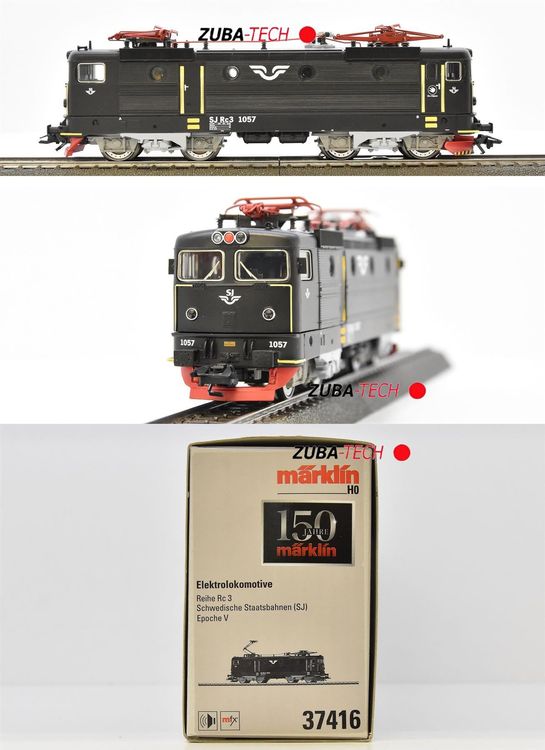 Märklin 37416 E-Lok Reihe Rc 3 SJ H0 WS | Kaufen auf Ricardo