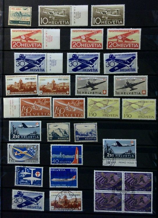 Lot Flugpost ab 1941 viele postfrisch | Kaufen auf Ricardo