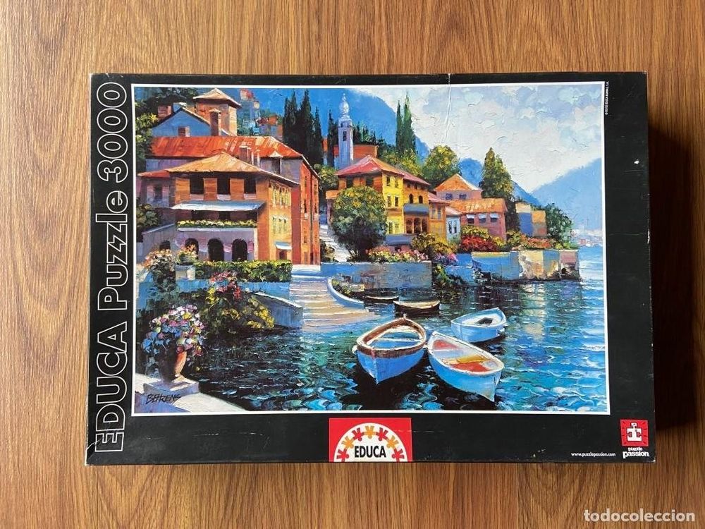 Educa Puzzle 3000 Teile, Ufer des Comersees (Gebraucht) in Rüthi ...