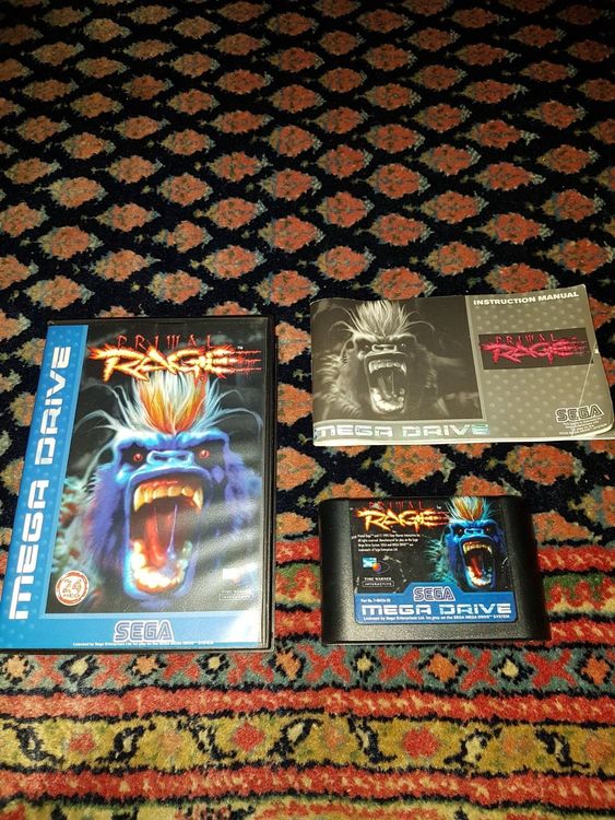 Primal Rage Sega Megadrive Genesis Pal complet avec notice | Kaufen auf ...