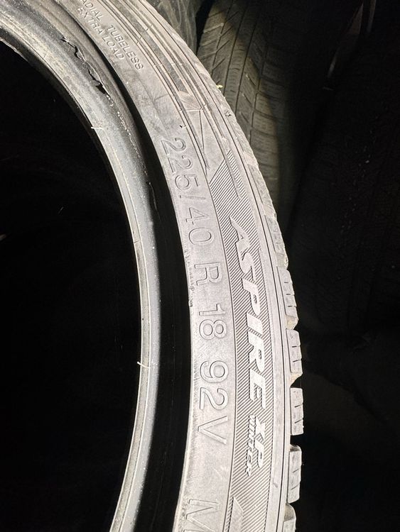 4 Winterreifen Apollo Aspire XP 225/40 R18 92V | Kaufen auf Ricardo