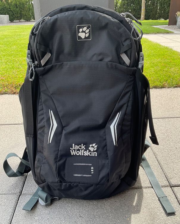 Jack Wolfskin Rucksack, schwarz, 18L, neu - LETZTE CHANCE | Kaufen auf ...