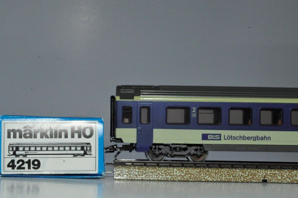 Märklin 4219 BLS 2ème classe OVP (Gebraucht) in Onex für CHF 30 – mit Lieferung auf Ricardo kaufen
