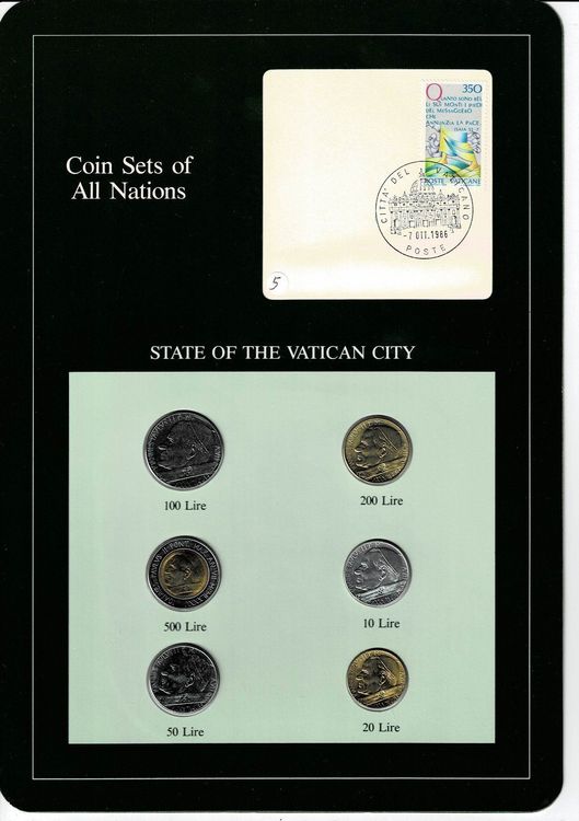 Vatican coins set 1985 | Kaufen auf Ricardo