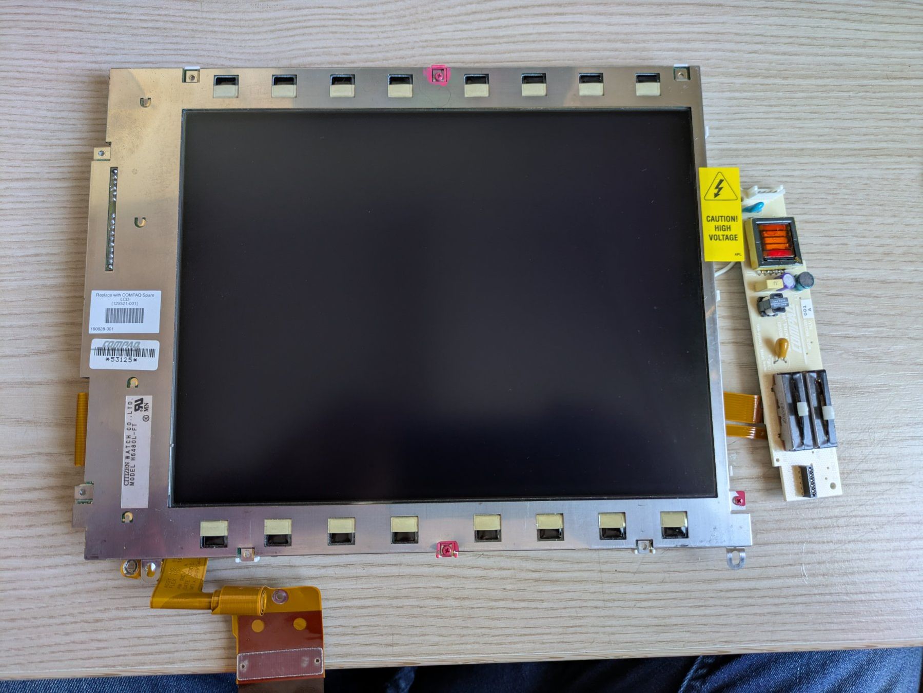 Compaq LTE Lite 4/85 Ersatzteile, Screen Tastatur Mainboard (Gebraucht) in Brislach für CHF 1 ...