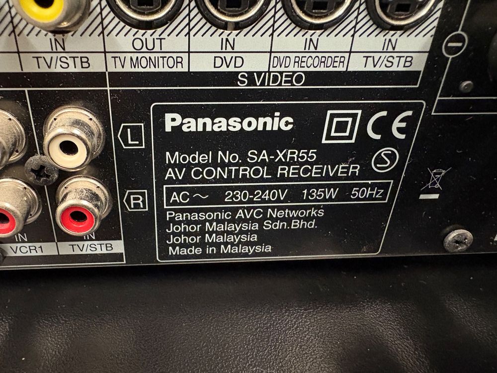Panasonic SA-XR55 AV Receiver - Top Zustand - Vintage! (Gebraucht) in ...