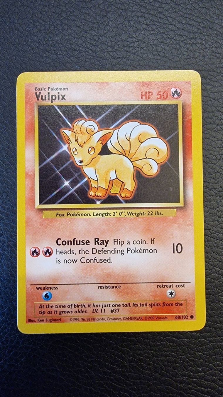 Vulpix 68/102 - Base Set (EN) - Pokémon Card (Gebraucht) in Rohr b ...