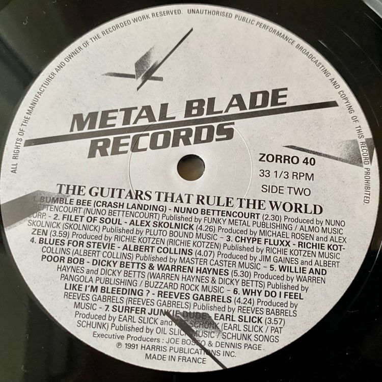 LP - Guitars That Rule The World (Paul Gilbert, Zakk Wylde) (Gebraucht ...