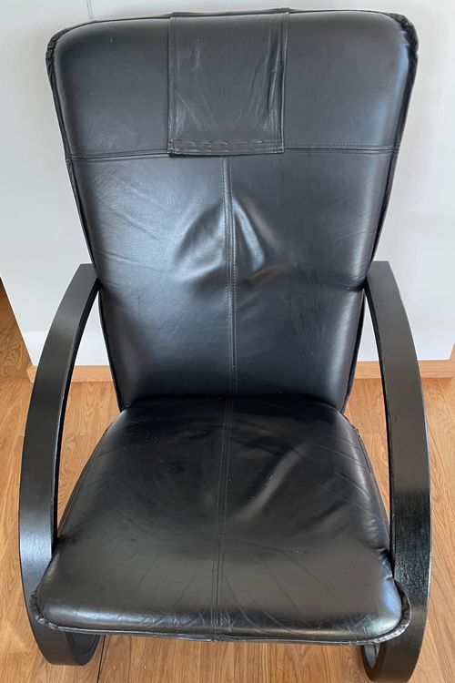 Skandinavischer Lehnstuhl, Leder, Sessel, Relaxstuhl (Gebraucht) in Zuerich für CHF 85 – nur ...