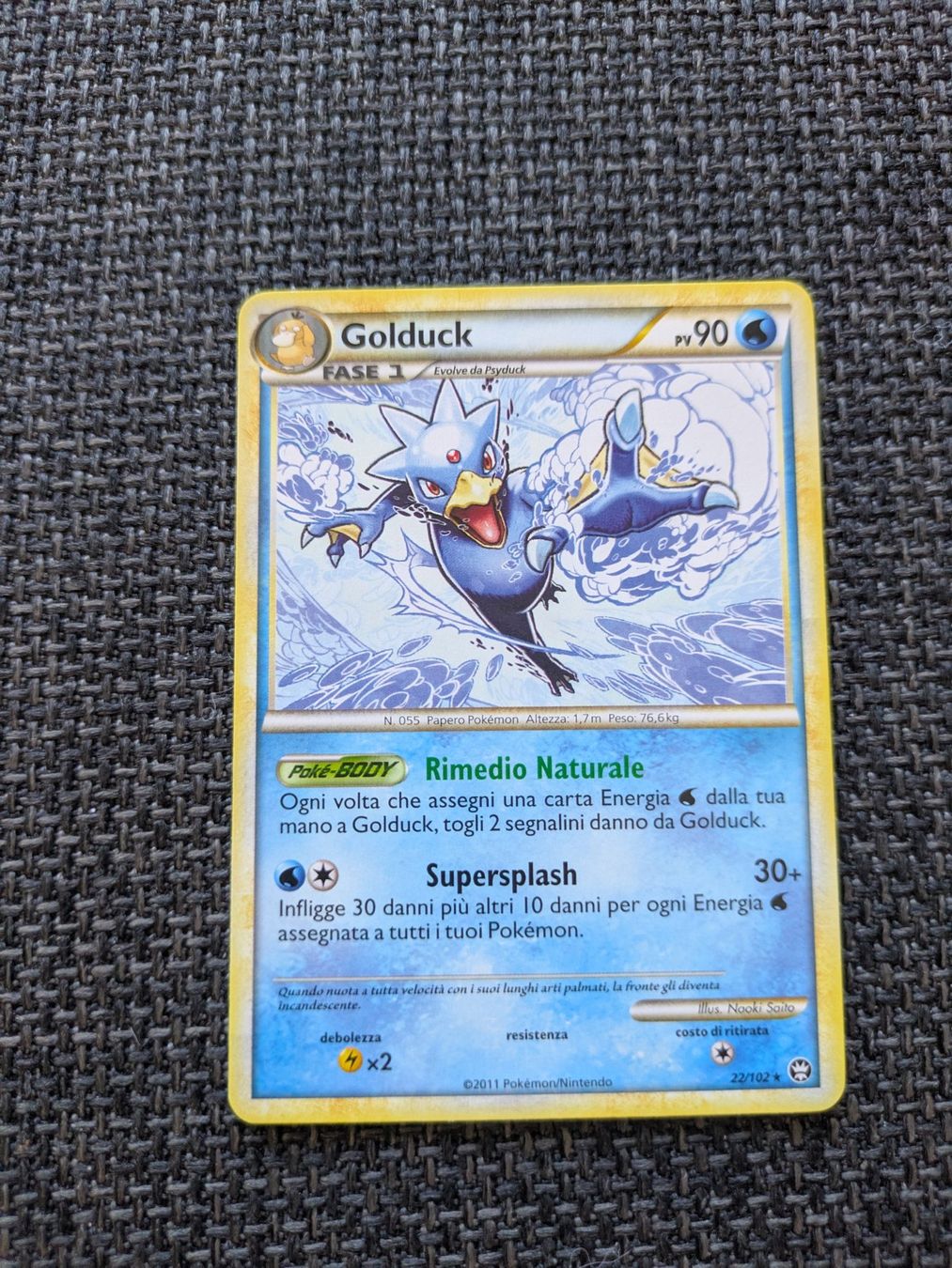 GOLDUCK, TRIUMPHANT, TM22, RARE, 2011, ITA, GD (Gebraucht) in Losone ...