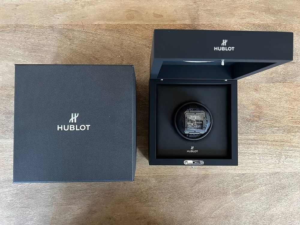 Limited Edition : Hublot Square Bang Unico All Black N23 (D'occasion) à ...