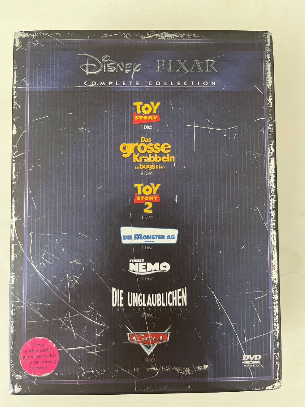 Disney / Pixar Complete Collection 10 DVDs 📀 (Gebraucht) in Sierre für CHF 12 – mit Lieferung ...