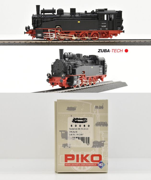 Piko 50060 Dampflok BR 94.20-21 DR H0 GS Analog mit OVP (Neu (gemäss ...
