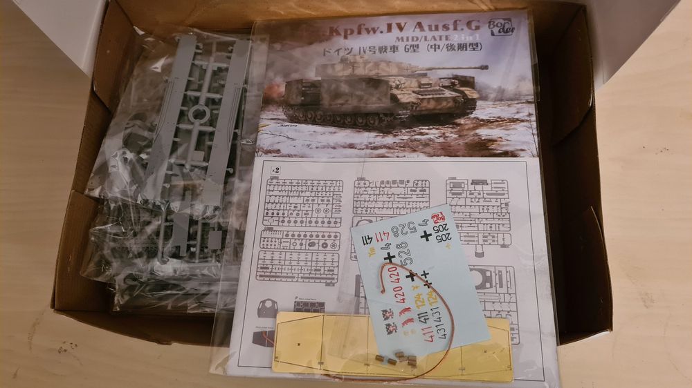 1:35 Panzer IV Ausf. G mid/late - Border Model BT-001 (Neu (gemäss ...