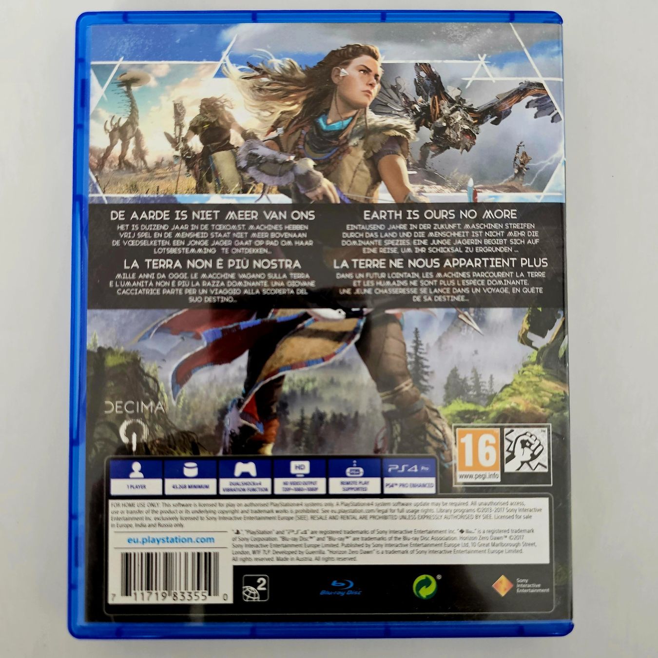 Horizon Zero Dawn (PS4) (Gebraucht) in Holziken für CHF 10 – mit ...